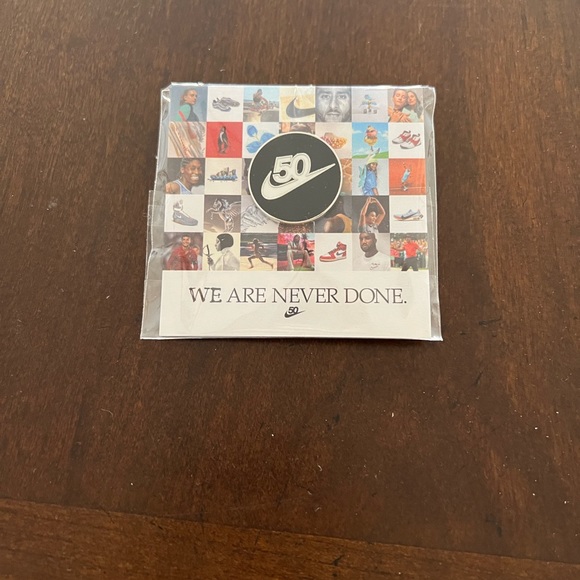 Nike | Accessories | Nwt 5th Anniversary Nike Pin | Poshmark